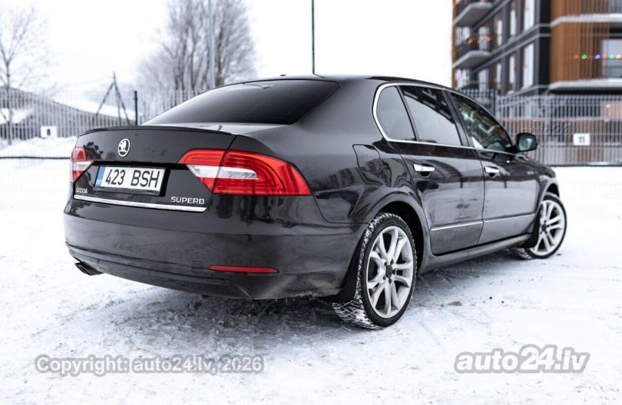 Brown Skoda SuperB 2013 in Tallinn, with an engine capacity of 1.80 L and mileage of 285 thousand km for 5490 €, photo 6 on AUTOMOTO.COM.LV