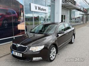Brown Skoda SuperB 2013 in Viljandi, with an engine capacity of 1.80 L and mileage of 136 thousand km for 7290 €, photo  on AUTOMOTO.COM.LV