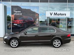 Brown Skoda SuperB 2013 in Viljandi, with an engine capacity of 1.80 L and mileage of 136 thousand km for 7290 €, photo 3 on AUTOMOTO.COM.LV