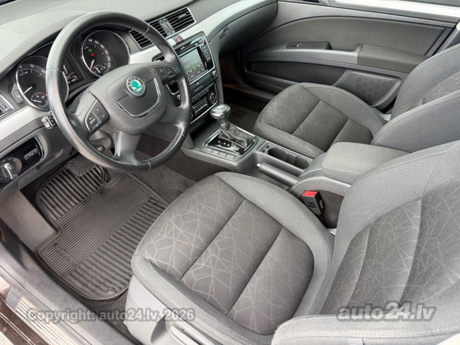 Brown Skoda SuperB 2013 in Viljandi, with an engine capacity of 1.80 L and mileage of 136 thousand km for 7290 €, photo 9 on AUTOMOTO.COM.LV