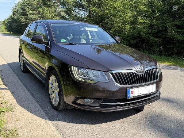 Brūns Skoda SuperB 2013 Viļņa, ar dzinēja tilpumu 1.97 L un nobraukumu 218 tūkst. km par 5550 €, foto 1 vietnē AUTOMOTO.COM.LV