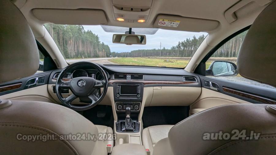 Brown Skoda SuperB 2014 in Tallinn, with an engine capacity of 1.80 L and mileage of 259 thousand km for 8800 €, photo 9 on AUTOMOTO.COM.LV