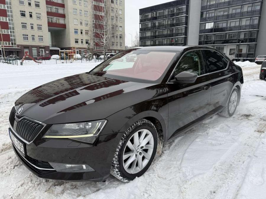 Brūns Skoda SuperB 2016 Viļņa, ar dzinēja tilpumu 1.99 L un nobraukumu 204 tūkst. km par 8800 €, foto 1 vietnē AUTOMOTO.COM.LV