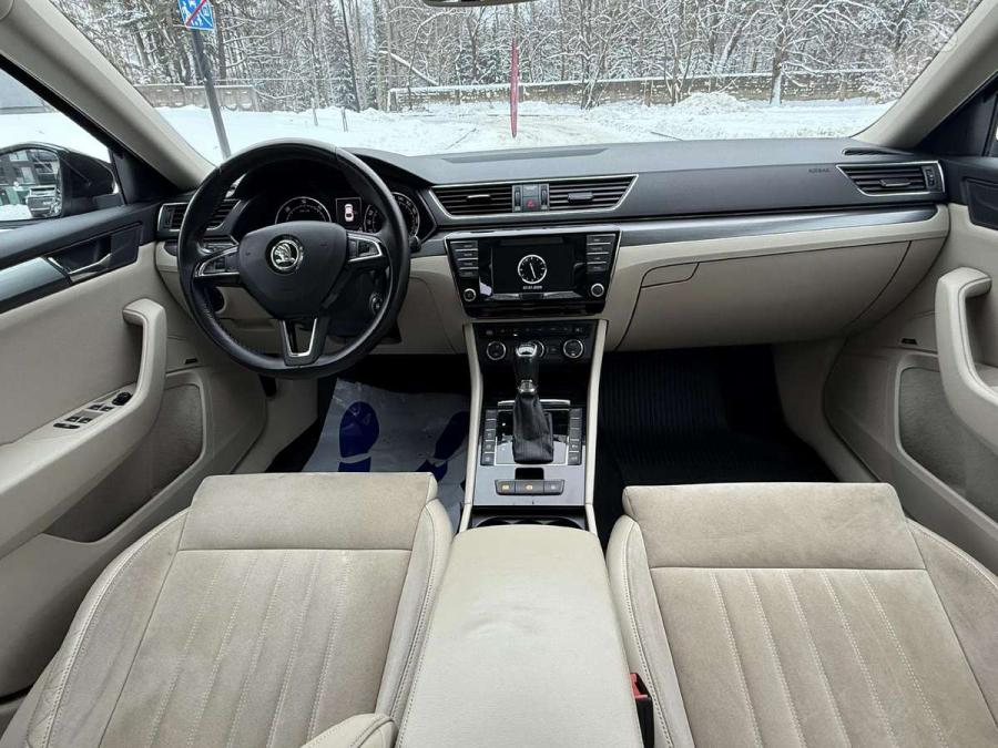 Brown Skoda SuperB 2016 in Vilnius, with an engine capacity of 2.00 L and mileage of 204 thousand km for 8800 €, photo 27 on AUTOMOTO.COM.LV