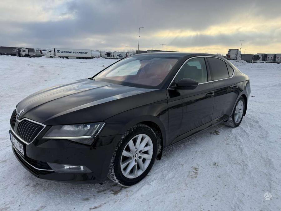 Brown Skoda SuperB 2016 in Vilnius, with an engine capacity of 2.00 L and mileage of 204 thousand km for 8700 €, photo 1 on AUTOMOTO.COM.LV