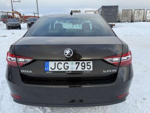 Brown Skoda SuperB 2016 in Vilnius, with an engine capacity of 2.00 L and mileage of 204 thousand km for 8700 €, photo 4 on AUTOMOTO.COM.LV