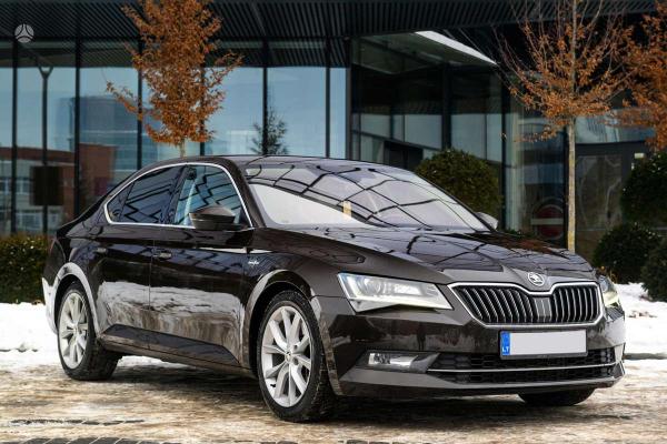 Brown Skoda SuperB 2016 in Vilnius, with an engine capacity of 2.00 L and mileage of 189 thousand km for 18000 €, photo 10 on AUTOMOTO.COM.LV