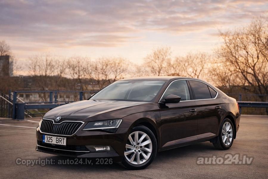 Brown Skoda SuperB 2016 in Tartu, with an engine capacity of 1.40 L and mileage of 92 thousand km for 12999 €, photo 4 on AUTOMOTO.COM.LV