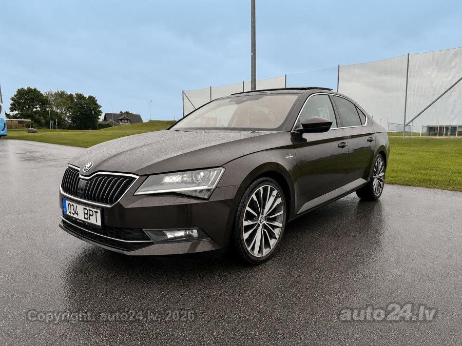 Brūns Skoda SuperB 2016 Tallina, ar dzinēja tilpumu 2.00 L un nobraukumu 160 tūkst. km par 16000 €, foto 1 vietnē AUTOMOTO.COM.LV