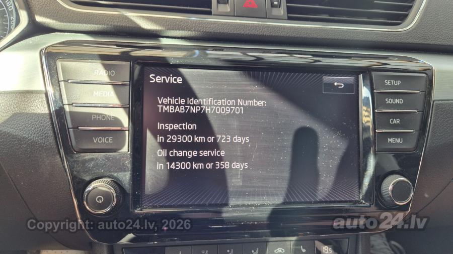 Brūns Skoda SuperB 2016 Tallina, ar dzinēja tilpumu 1.40 L un nobraukumu 228 tūkst. km par 11000 €, foto 7 vietnē AUTOMOTO.COM.LV