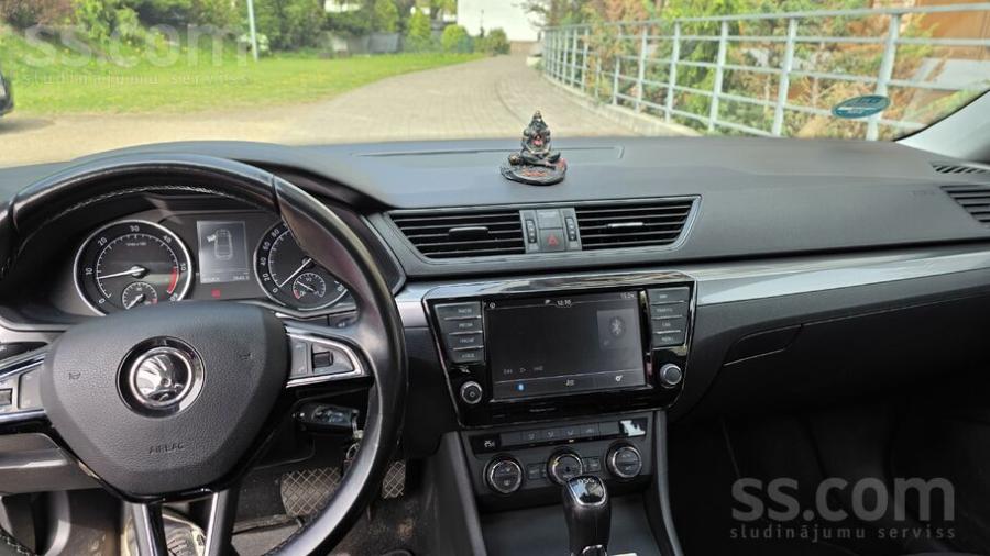 Brown Skoda SuperB 2016 in Riga, with an engine capacity of 1.60 L and mileage of 316 thousand km for 7900 €, photo 7 on AUTOMOTO.COM.LV