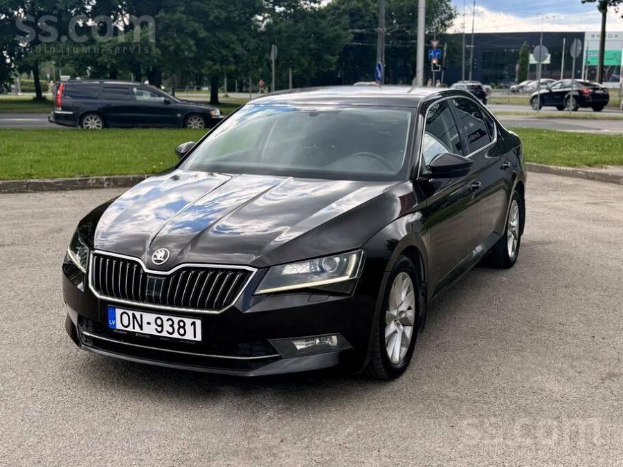 Brown Skoda SuperB 2016 in Riga, with an engine capacity of 2.00 L and mileage of 346 thousand km for 8700 €, photo 1 on AUTOMOTO.COM.LV