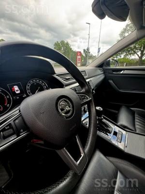 Brown Skoda SuperB 2016 in Riga, with an engine capacity of 2.00 L and mileage of 346 thousand km for 8700 €, photo 11 on AUTOMOTO.COM.LV