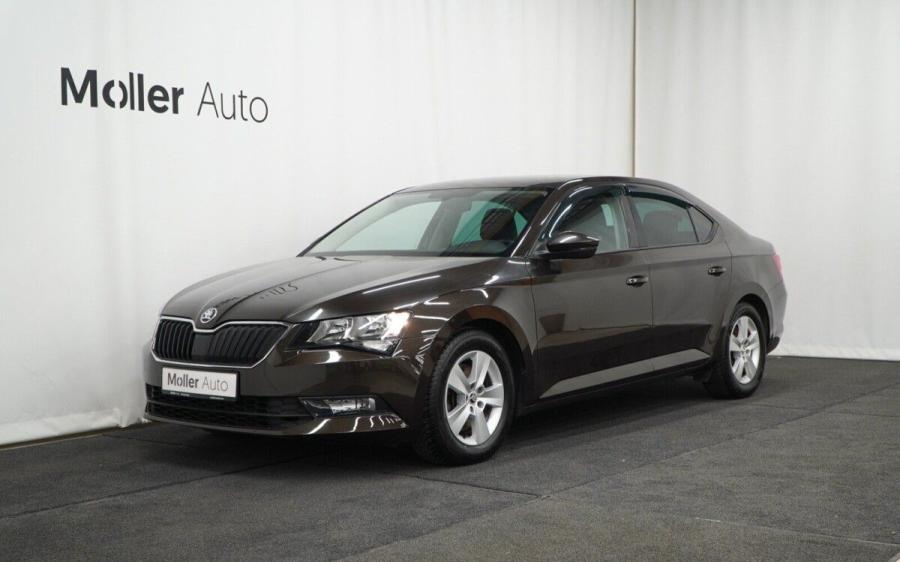 Brown Skoda SuperB 2017 in Tallinn, with an engine capacity of 1.40 L and mileage of 96 thousand km for 15900 €, photo 1 on AUTOMOTO.COM.LV