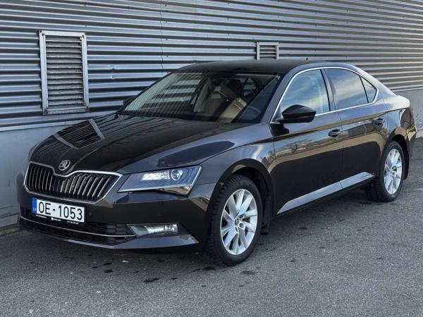 Brown Skoda SuperB 2019 in Riga, with an engine capacity of 2.00 L and mileage of 199 thousand km for 13500 €, photo 1 on AUTOMOTO.COM.LV