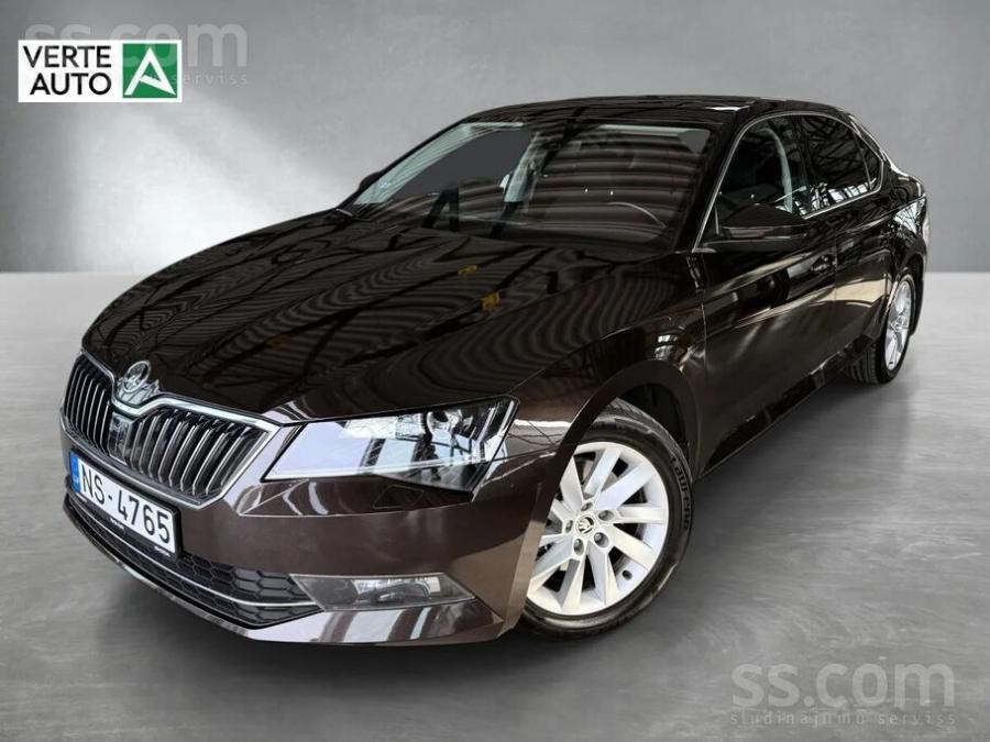 Brown Skoda SuperB 2019 in Riga, with an engine capacity of 2.00 L and mileage of 214 thousand km for 13490 €, photo 1 on AUTOMOTO.COM.LV