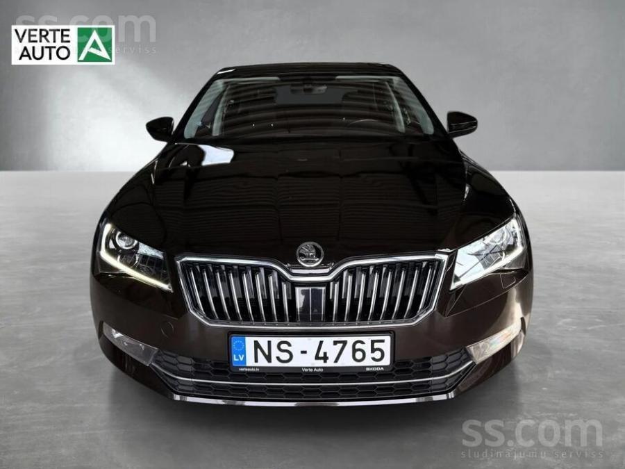 Brown Skoda SuperB 2019 in Riga, with an engine capacity of 2.00 L and mileage of 214 thousand km for 13490 €, photo 3 on AUTOMOTO.COM.LV