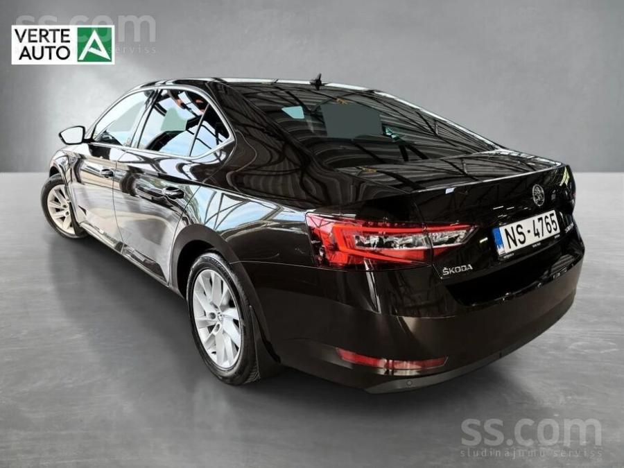 Brown Skoda SuperB 2019 in Riga, with an engine capacity of 2.00 L and mileage of 214 thousand km for 13490 €, photo 6 on AUTOMOTO.COM.LV