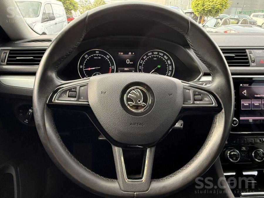 Brown Skoda SuperB 2019 in Riga, with an engine capacity of 2.00 L and mileage of 214 thousand km for 13490 €, photo 10 on AUTOMOTO.COM.LV