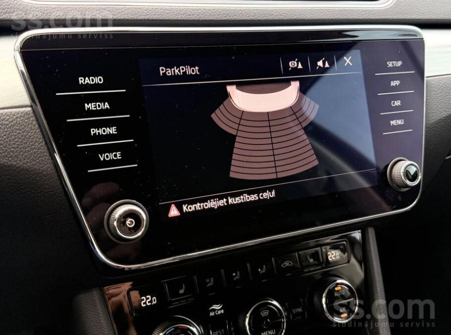 Brown Skoda SuperB 2019 in Riga, with an engine capacity of 2.00 L and mileage of 214 thousand km for 13490 €, photo 15 on AUTOMOTO.COM.LV