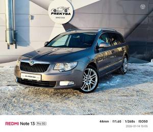 Brown Skoda SuperB 2010 in Kaunas, with an engine capacity of 1.97 L and mileage of 216 thousand km for 5250 €, photo 4 on AUTOMOTO.COM.LV