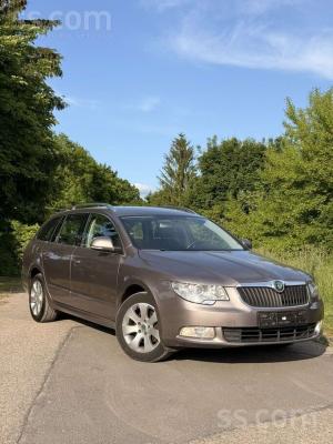 Brūns Skoda SuperB 2010 Ludza, ar dzinēja tilpumu 1.90 L un nobraukumu 264 tūkst. km par 5290 €, foto  vietnē AUTOMOTO.COM.LV