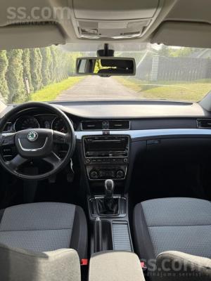 Brown Skoda SuperB 2010 in Ludza, with an engine capacity of 1.90 L and mileage of 264 thousand km for 5290 €, photo 16 on AUTOMOTO.COM.LV