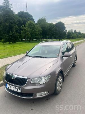 Brūns Skoda SuperB 2010 Rīga, ar dzinēja tilpumu 2.00 L un nobraukumu 319 tūkst. km par 2000 €, foto  vietnē AUTOMOTO.COM.LV
