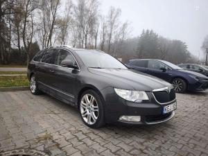 Brown Skoda SuperB 2011 in Vilnius, with an engine capacity of 1.97 L and mileage of 322 thousand km for 4900 €, photo 2 on AUTOMOTO.COM.LV