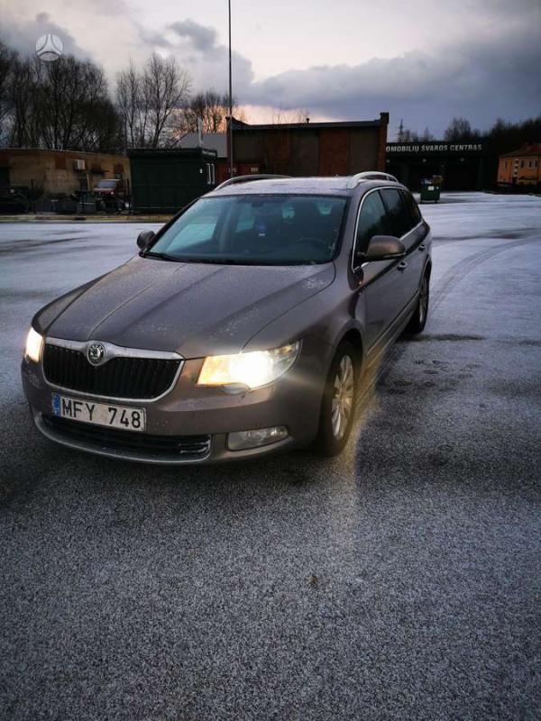 Brūns Skoda SuperB 2011 Klaipėda, ar dzinēja tilpumu 1.97 L un nobraukumu 299 tūkst. km par 6000 €, foto 1 vietnē AUTOMOTO.COM.LV