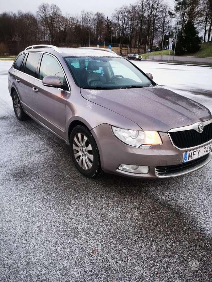 Brūns Skoda SuperB 2011 Klaipėda, ar dzinēja tilpumu 1.97 L un nobraukumu 299 tūkst. km par 6000 €, foto 2 vietnē AUTOMOTO.COM.LV