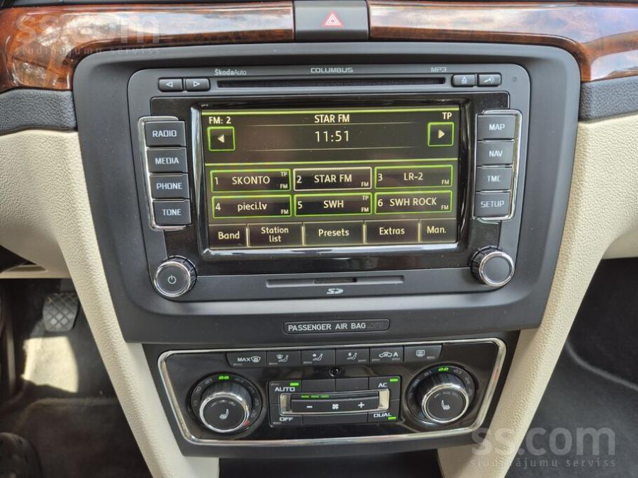 Brūns Skoda SuperB 2011 Rīga, ar dzinēja tilpumu 1.60 L un nobraukumu 234 tūkst. km par 5000 €, foto 22 vietnē AUTOMOTO.COM.LV