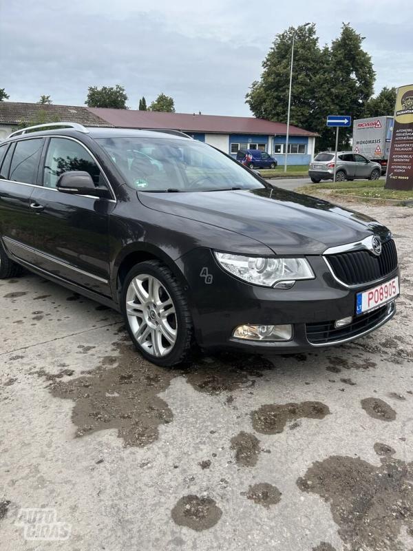 Brown Skoda SuperB 2011 in Marijampole, with an engine capacity of 2.00 L and mileage of 227 thousand km for 4900 €, photo 1 on AUTOMOTO.COM.LV