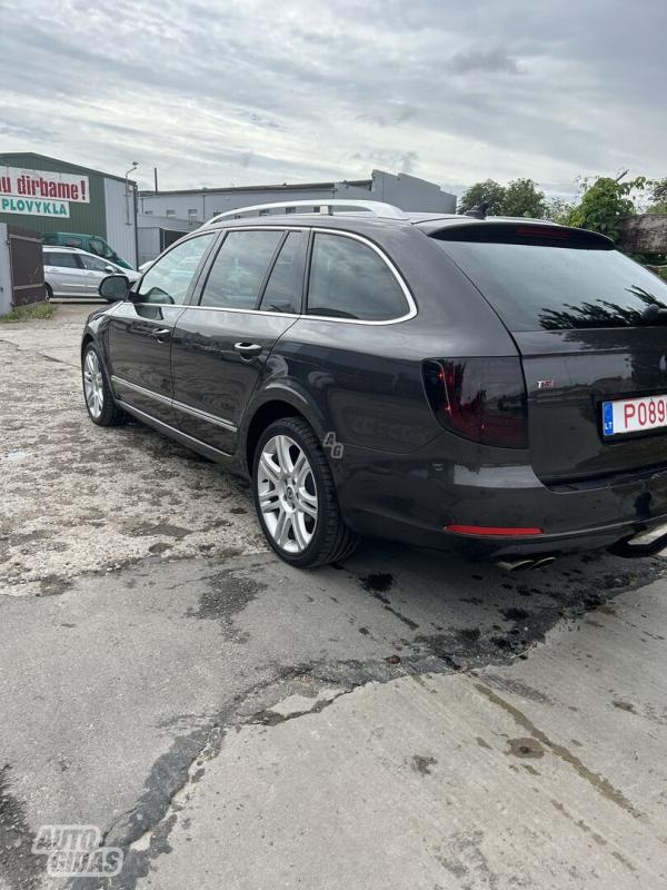 Brown Skoda SuperB 2011 in Marijampole, with an engine capacity of 2.00 L and mileage of 227 thousand km for 4900 €, photo 6 on AUTOMOTO.COM.LV
