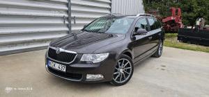 Brown Skoda SuperB 2011 in Pasvalys, with an engine capacity of 1.97 L and mileage of 341 thousand km for 5800 €, photo 4 on AUTOMOTO.COM.LV