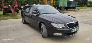 Brown Skoda SuperB 2011 in Pasvalys, with an engine capacity of 1.97 L and mileage of 341 thousand km for 5800 €, photo 17 on AUTOMOTO.COM.LV