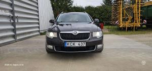 Brown Skoda SuperB 2011 in Pasvalys, with an engine capacity of 1.97 L and mileage of 341 thousand km for 5800 €, photo 25 on AUTOMOTO.COM.LV