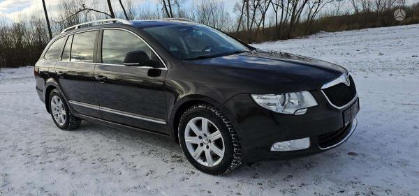 Brown Skoda SuperB 2012 in Ukmerge, with an engine capacity of 2.00 L and mileage of 249 thousand km for 7200 €, photo 3 on AUTOMOTO.COM.LV
