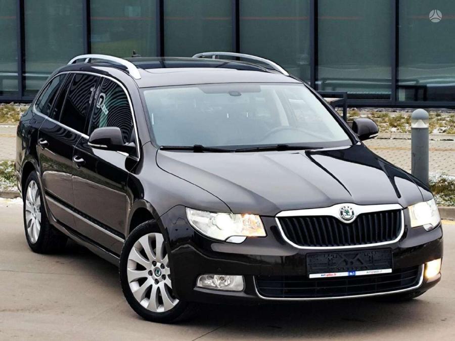 Brown Skoda SuperB 2012 in Siauliai, with an engine capacity of 2.00 L and mileage of 217 thousand km for 6700 €, photo 10 on AUTOMOTO.COM.LV