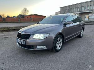 Brown Skoda SuperB 2012 in Taurage, with an engine capacity of 1.97 L and mileage of 283 thousand km for 6200 €, photo 2 on AUTOMOTO.COM.LV