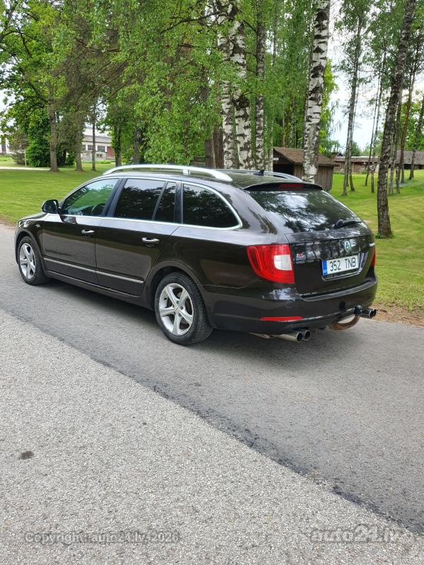 Brūns Skoda SuperB 2012 Tallina, ar dzinēja tilpumu 2.00 L un nobraukumu 376 tūkst. km par 5499 €, foto 3 vietnē AUTOMOTO.COM.LV