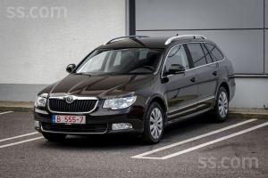 Brown Skoda SuperB 2012 in Riga, with an engine capacity of 2.00 L and mileage of 322 thousand km for 4990 €, photo  on AUTOMOTO.COM.LV