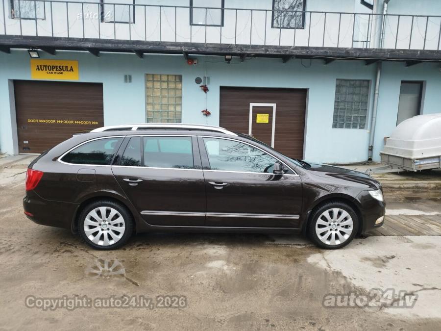 Brūns Skoda SuperB 2013 Tallina, ar dzinēja tilpumu 2.00 L un nobraukumu 398 tūkst. km par 4199 €, foto 5 vietnē AUTOMOTO.COM.LV