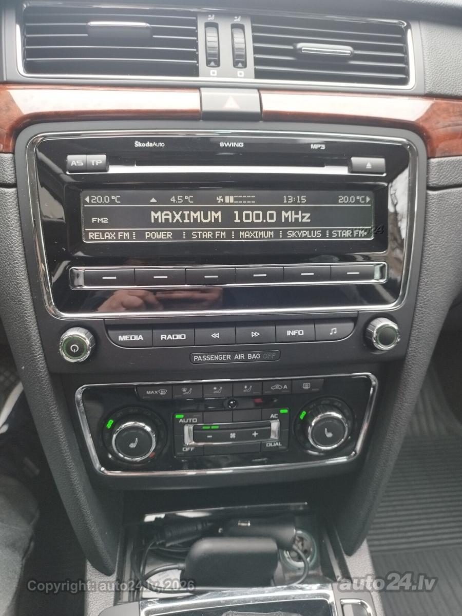Brūns Skoda SuperB 2013 Tallina, ar dzinēja tilpumu 2.00 L un nobraukumu 398 tūkst. km par 4199 €, foto 13 vietnē AUTOMOTO.COM.LV