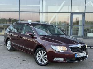 Brūns Skoda SuperB 2013 Panevēža, ar dzinēja tilpumu 2.00 L un nobraukumu 180 tūkst. km par 5650 €, foto  vietnē AUTOMOTO.COM.LV