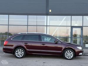 Brown Skoda SuperB 2013 in Panevezys, with an engine capacity of 2.00 L and mileage of 180 thousand km for 5650 €, photo 6 on AUTOMOTO.COM.LV
