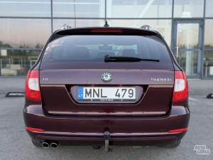 Brown Skoda SuperB 2013 in Panevezys, with an engine capacity of 2.00 L and mileage of 180 thousand km for 5650 €, photo 8 on AUTOMOTO.COM.LV