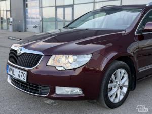 Brown Skoda SuperB 2013 in Panevezys, with an engine capacity of 2.00 L and mileage of 180 thousand km for 5650 €, photo 11 on AUTOMOTO.COM.LV