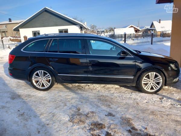 Brown Skoda SuperB 2014 in Gargzdai, with an engine capacity of 2.00 L and mileage of 279 thousand km for 6300 €, photo 4 on AUTOMOTO.COM.LV