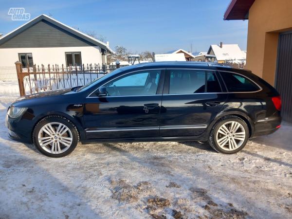 Brown Skoda SuperB 2014 in Gargzdai, with an engine capacity of 2.00 L and mileage of 279 thousand km for 6300 €, photo 5 on AUTOMOTO.COM.LV